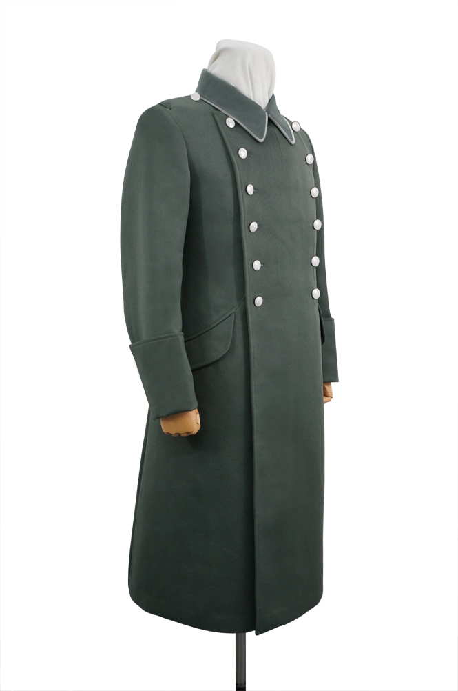 WWII German M37 Allgemeine SS Officer Gabardine GreatcoatGabardine SS ...