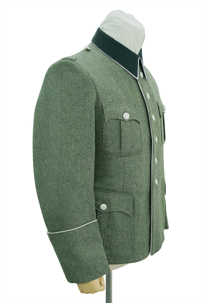 WWII German Heer M41 Officer General Wool piped service tunic ...