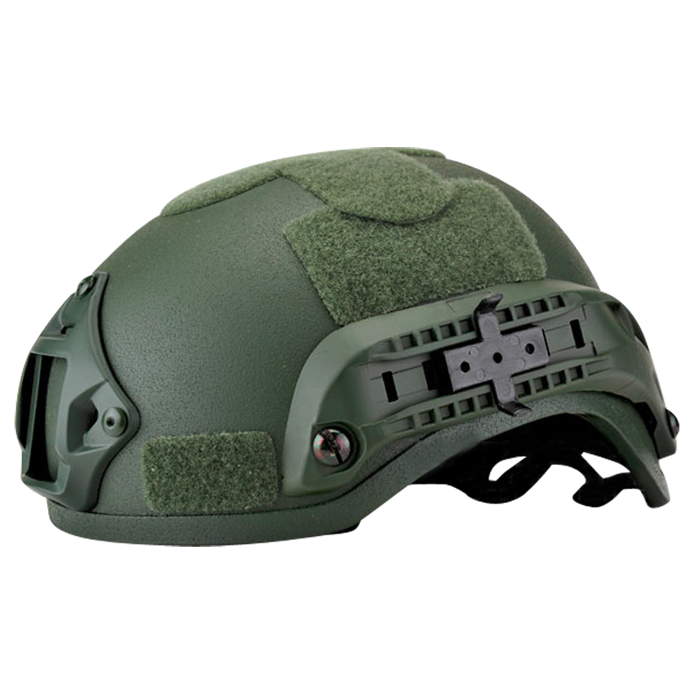 Military Army MICH2001 Tactical Helmet ABS for airsoft greenModern ...